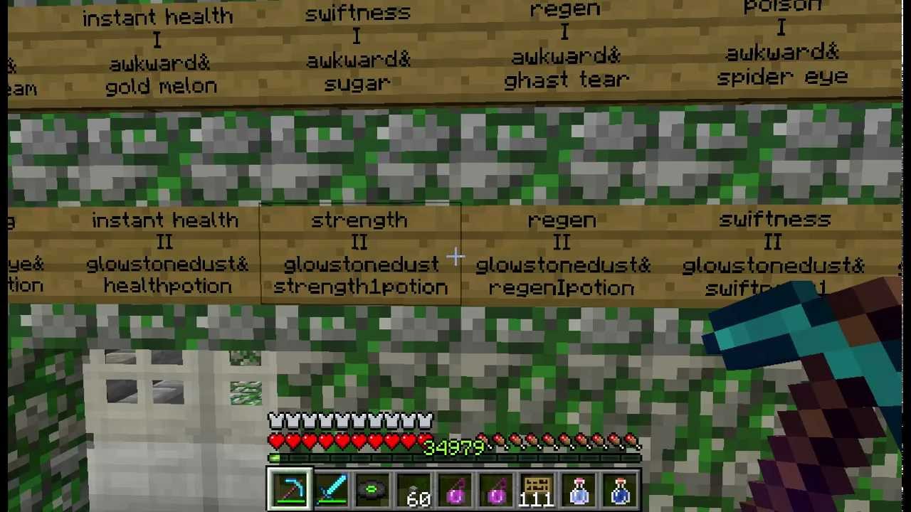 best potion room setup and how to brew potion minecraft - YouTube