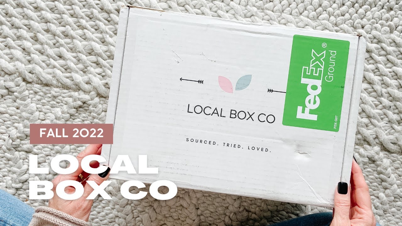 Local Box Co Unboxing Fall 2022: Lifestyle Subscription Box - YouTube