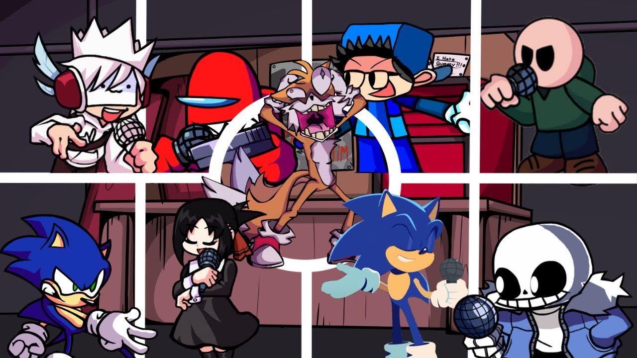 Confrontation But Every Turn A Different Character Is Used 🦊(FNF ...