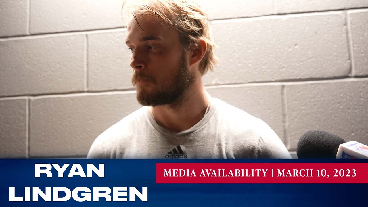 New York Rangers: Ryan Lindgren Media Availability | Mar. 10, 2023 ...
