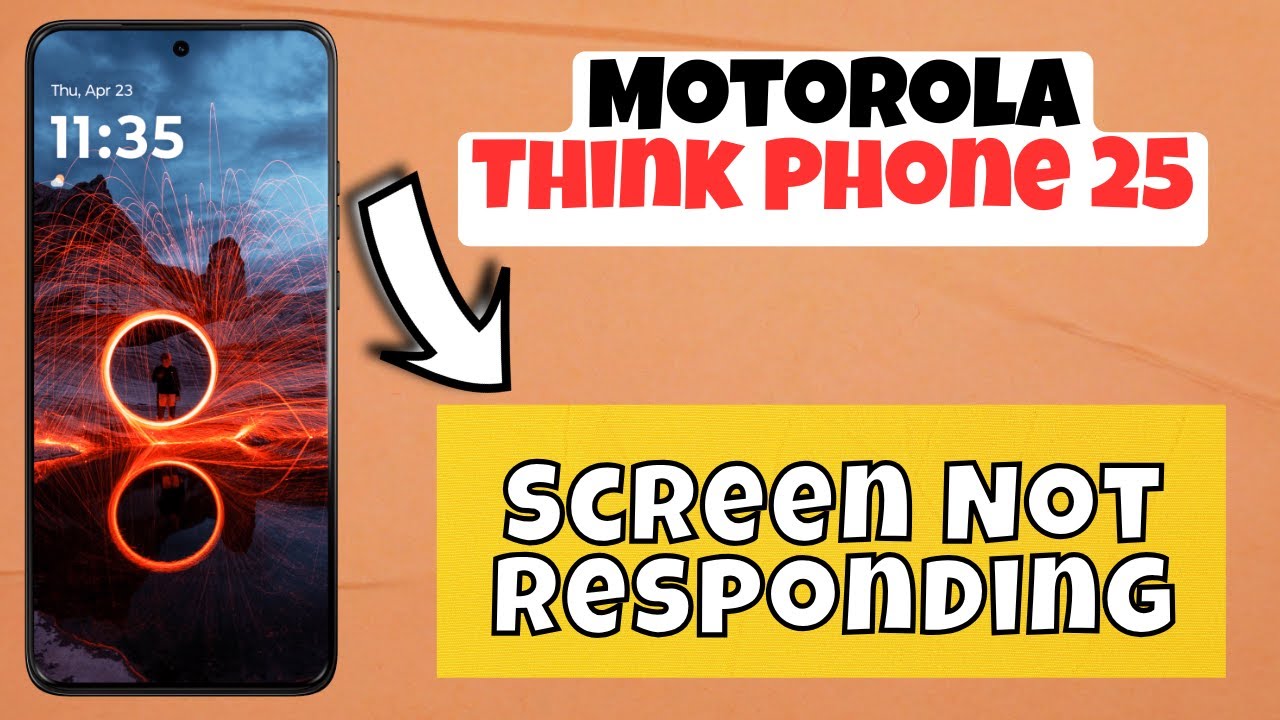 How to FIX Screen Not Responding Problem Motorola Think Phone 25 - YouTube