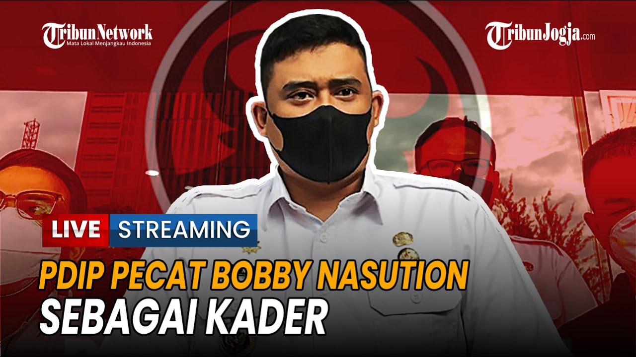 Breaking News Pdip Pecat Bobby Nasution Sebagai Kader Dpc Beri Waktu