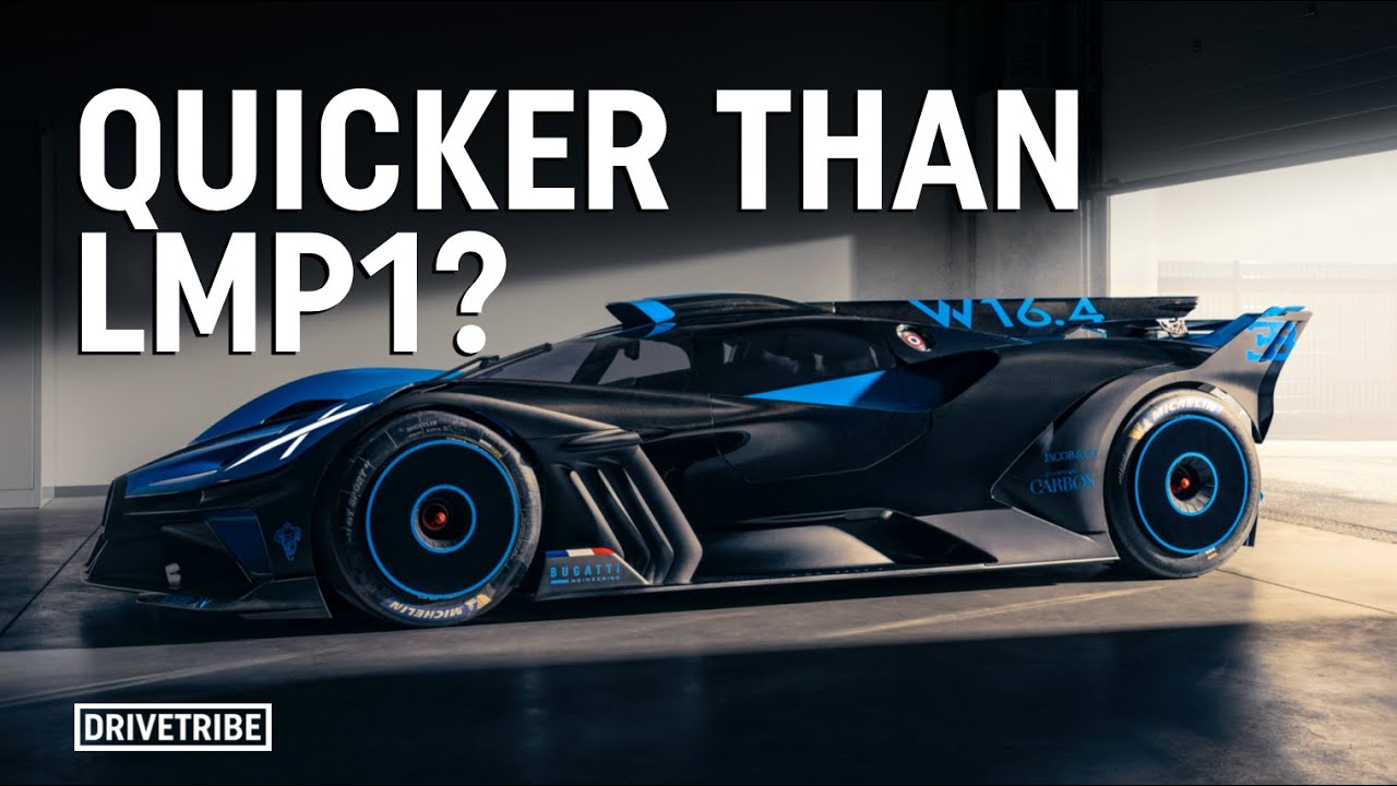 How the Bugatti Bolide is much, much quicker than a Chiron - YouTube