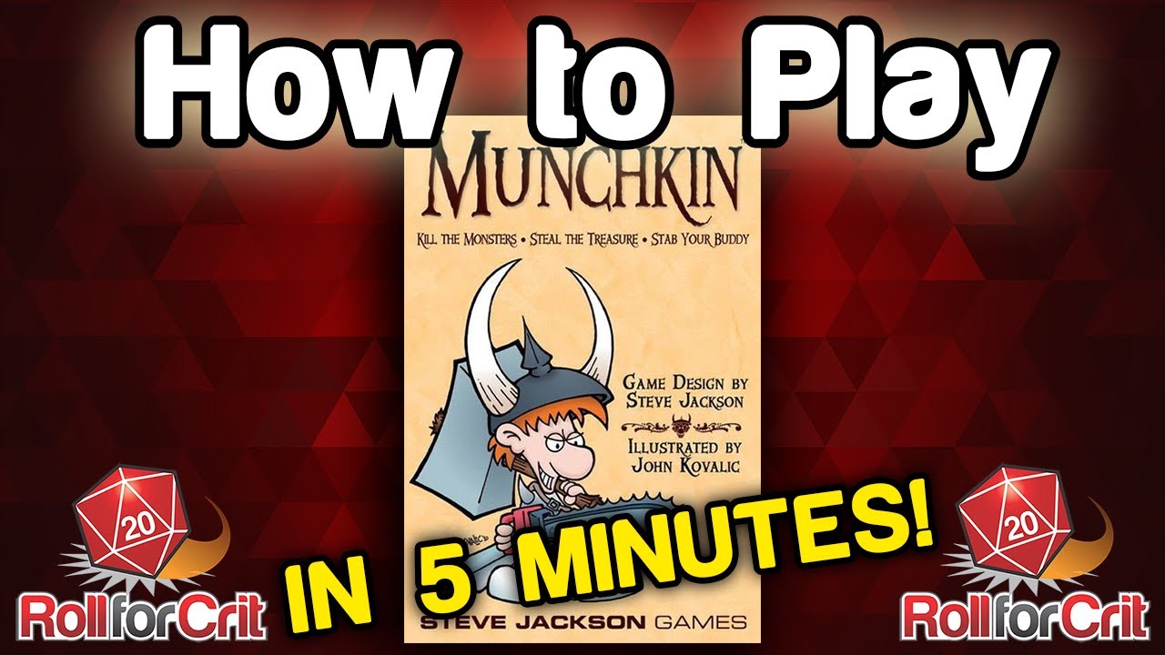 How to Play Munchkin | Roll For Crit - YouTube
