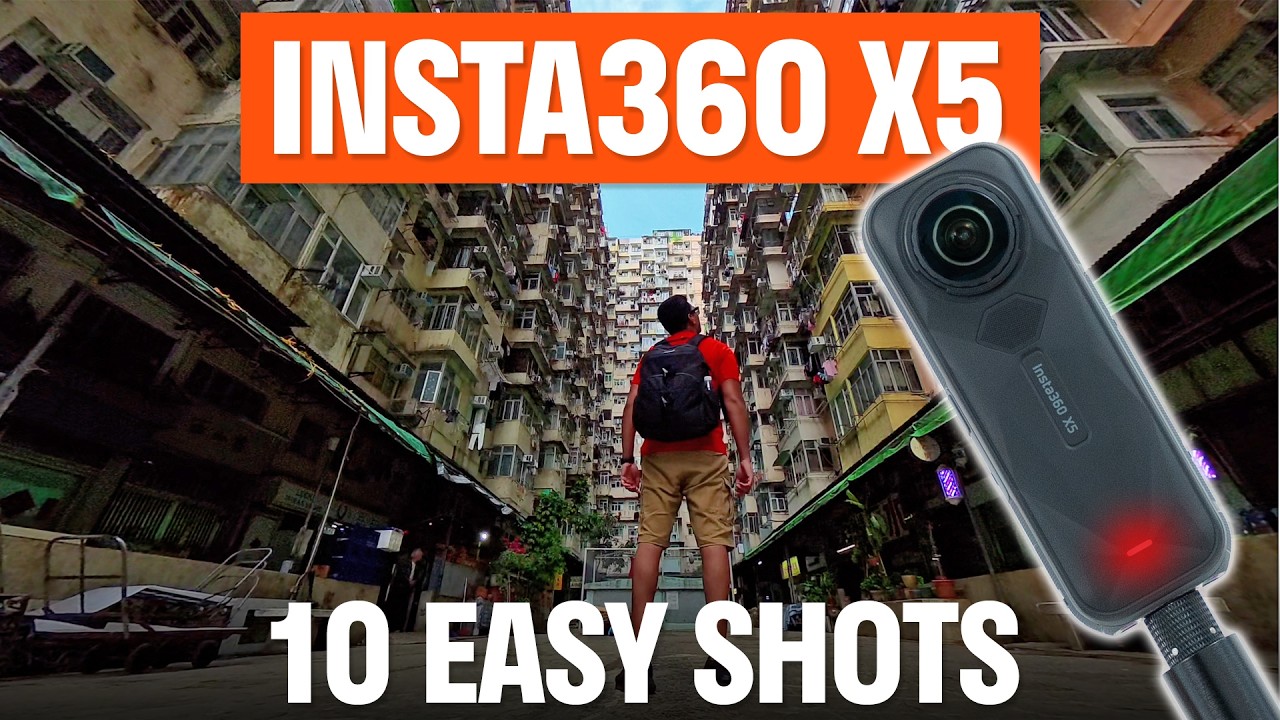 10 Easy Insta360 X5 Shots For A Travel Vlog Video In Hong Kong And ...