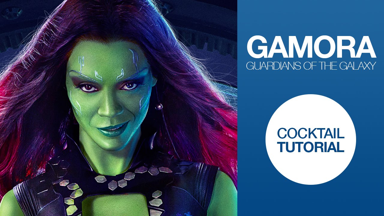 Gamora - Cocktail dei Guardiani della Galassia Tutorial | Drink Corner ...