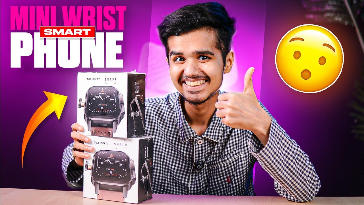 Smartwatch With Selife Camera|Fireboltt Snapp Smartwatch Review 2024 ...