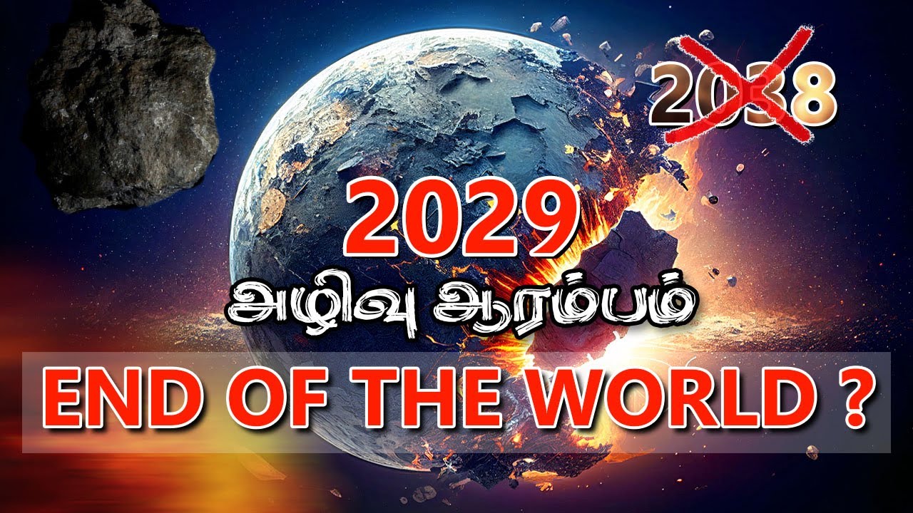 2038 - Worlds END 😱😰 | Aphophis asteroid | near earth Aphophis asteroid ...