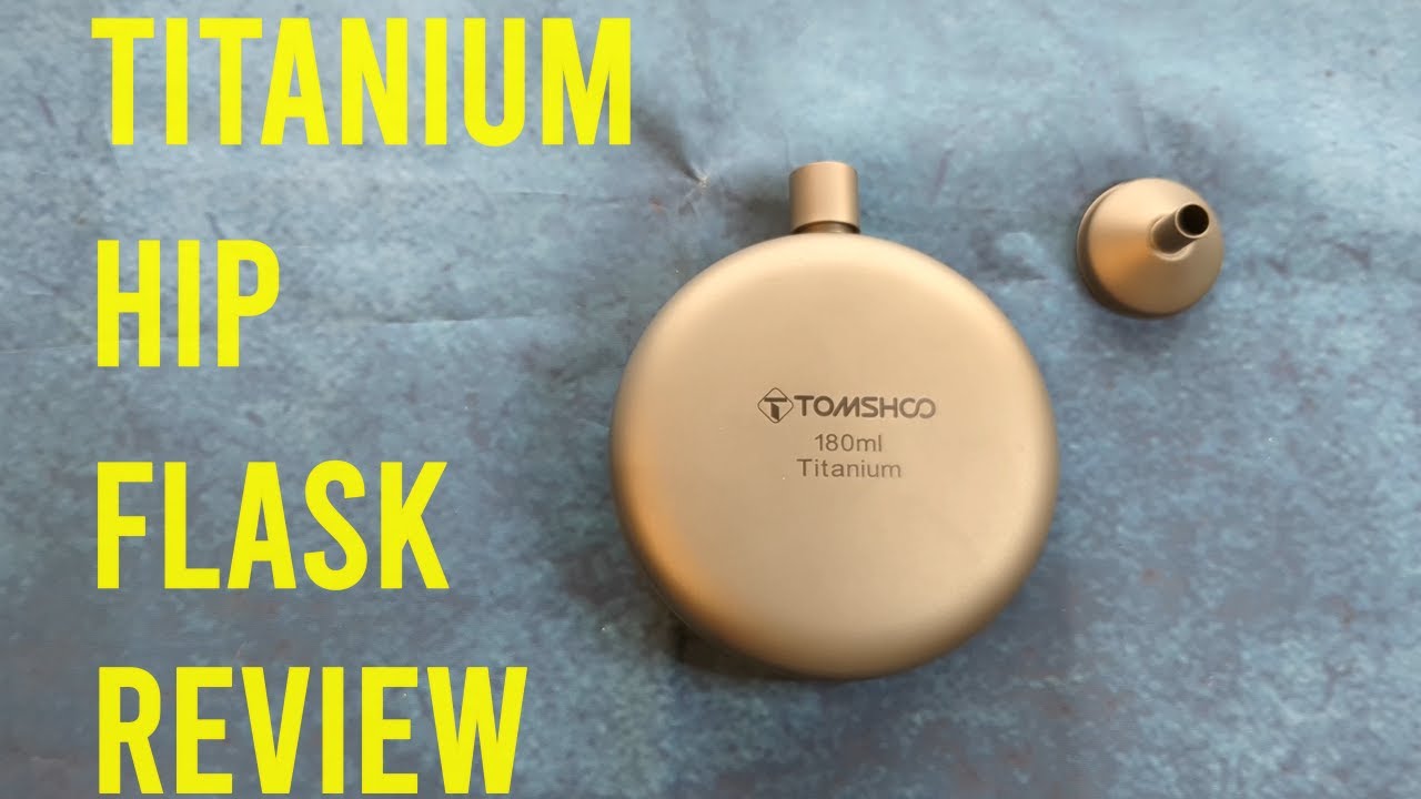 titanium hip flask review - YouTube