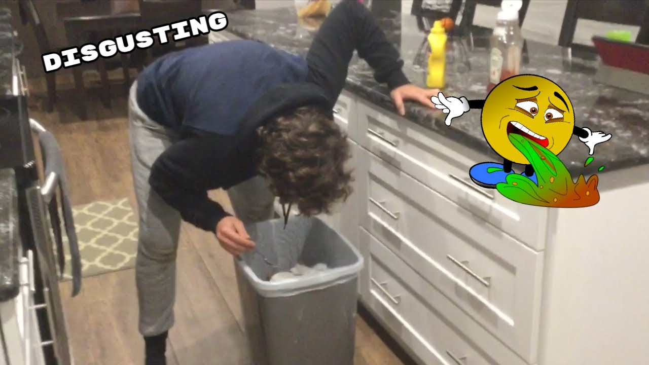 DISGUSTING PUNISHMENT FROM 3 POINT CONTEST (PUKE ALERT) - YouTube