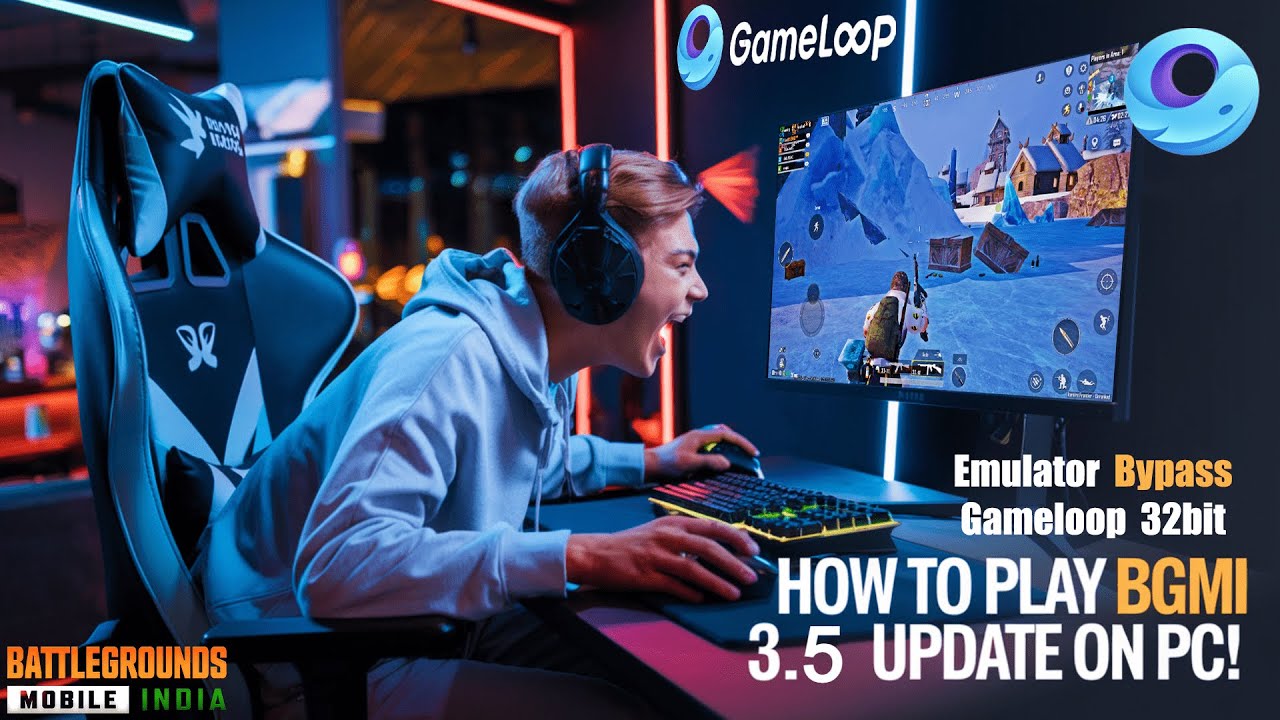 How to Play BGMI on PC with GameLoop 32bit Emulator | Smart Keymapping ...