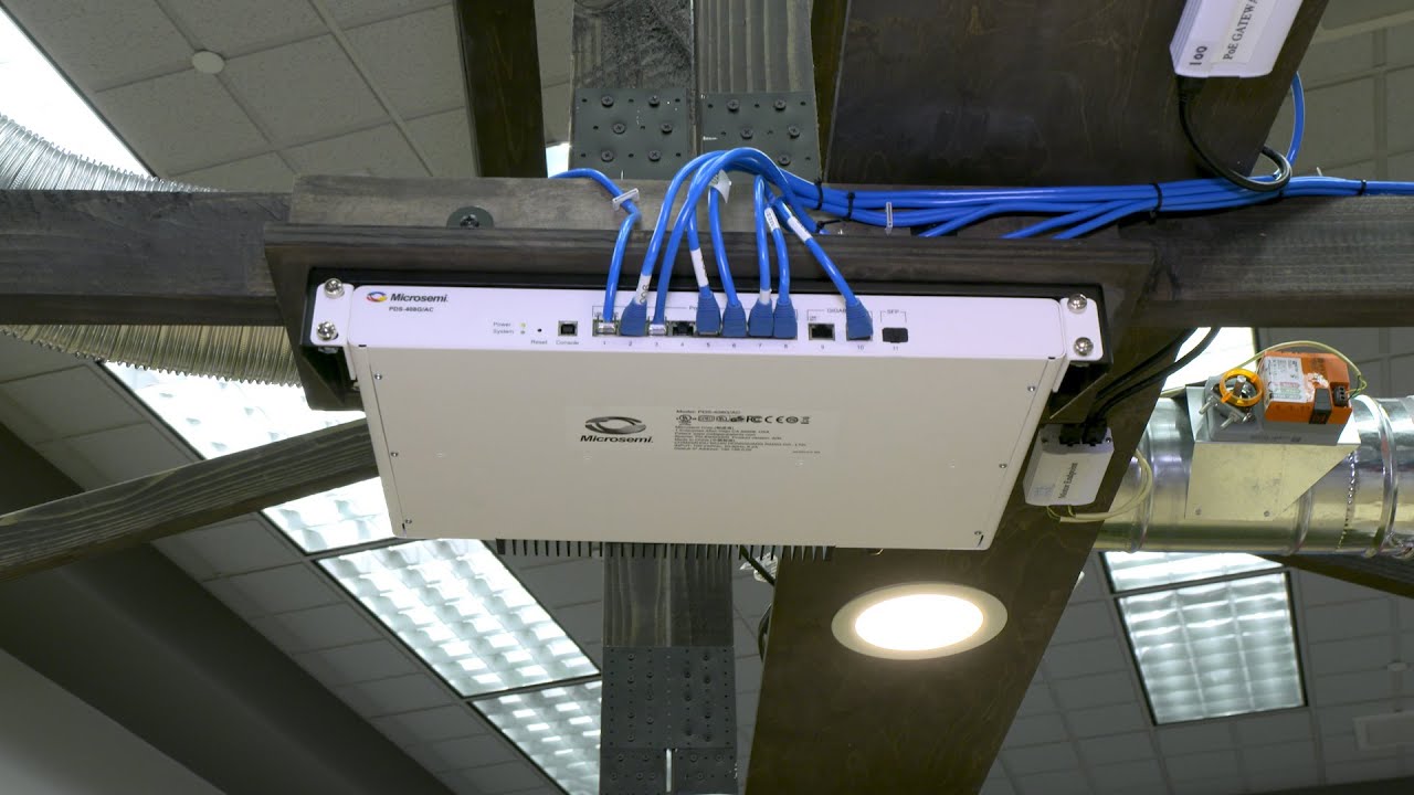 Power over Ethernet Bridges Gap between Digital Ceiling and Smarter ...