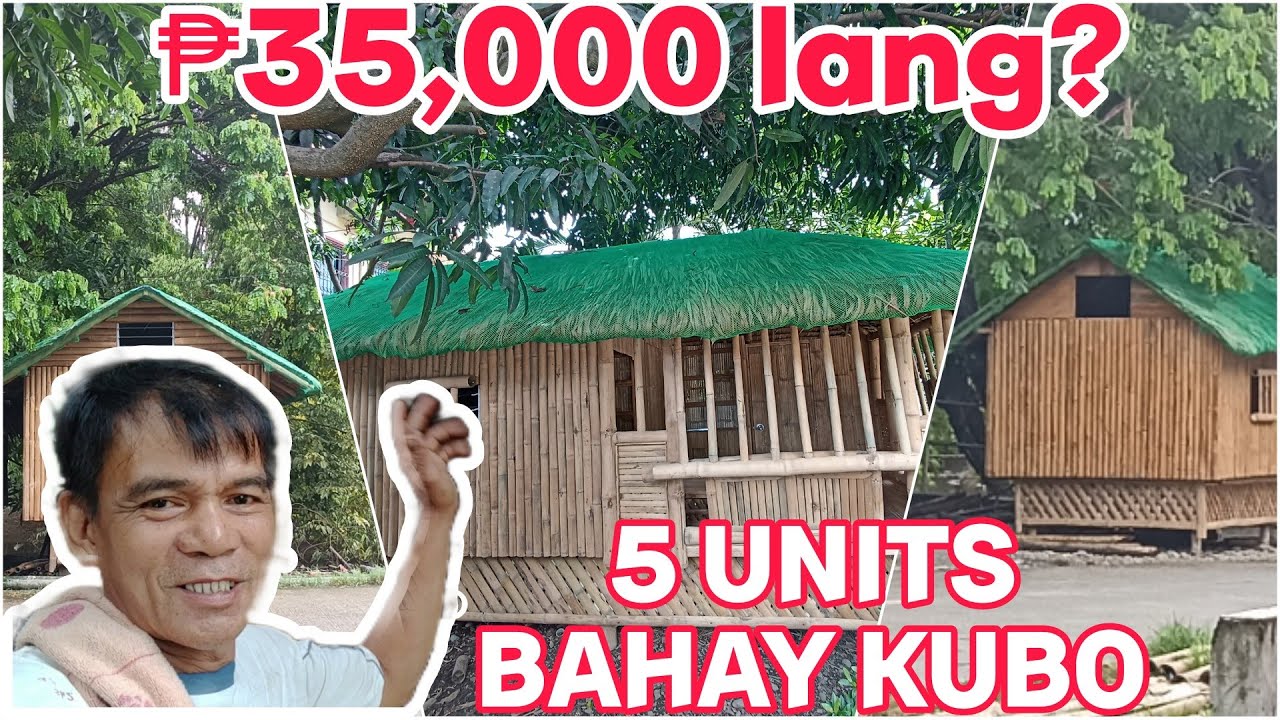 35k lang? 5 UNITS ORDINARY BAHAY KUBO | READY TO DELIVER! - YouTube