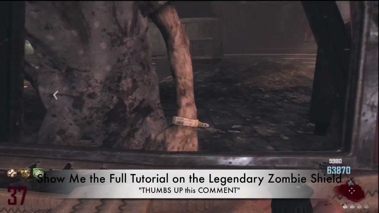 BO2: ZOMBIES *ZOMBIE SHIELD UNLOCK* + BONUS - YouTube