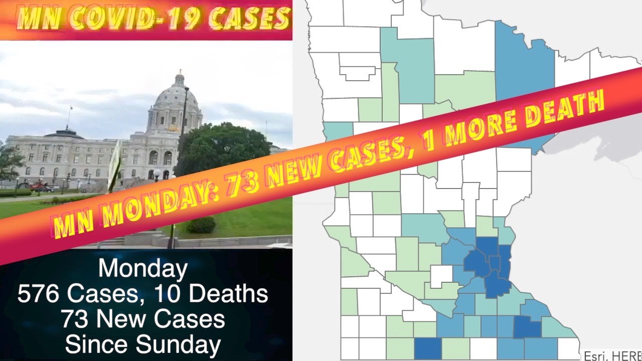 73 More Cases & 1 More Coronavirus Death In Minnesota - YouTube