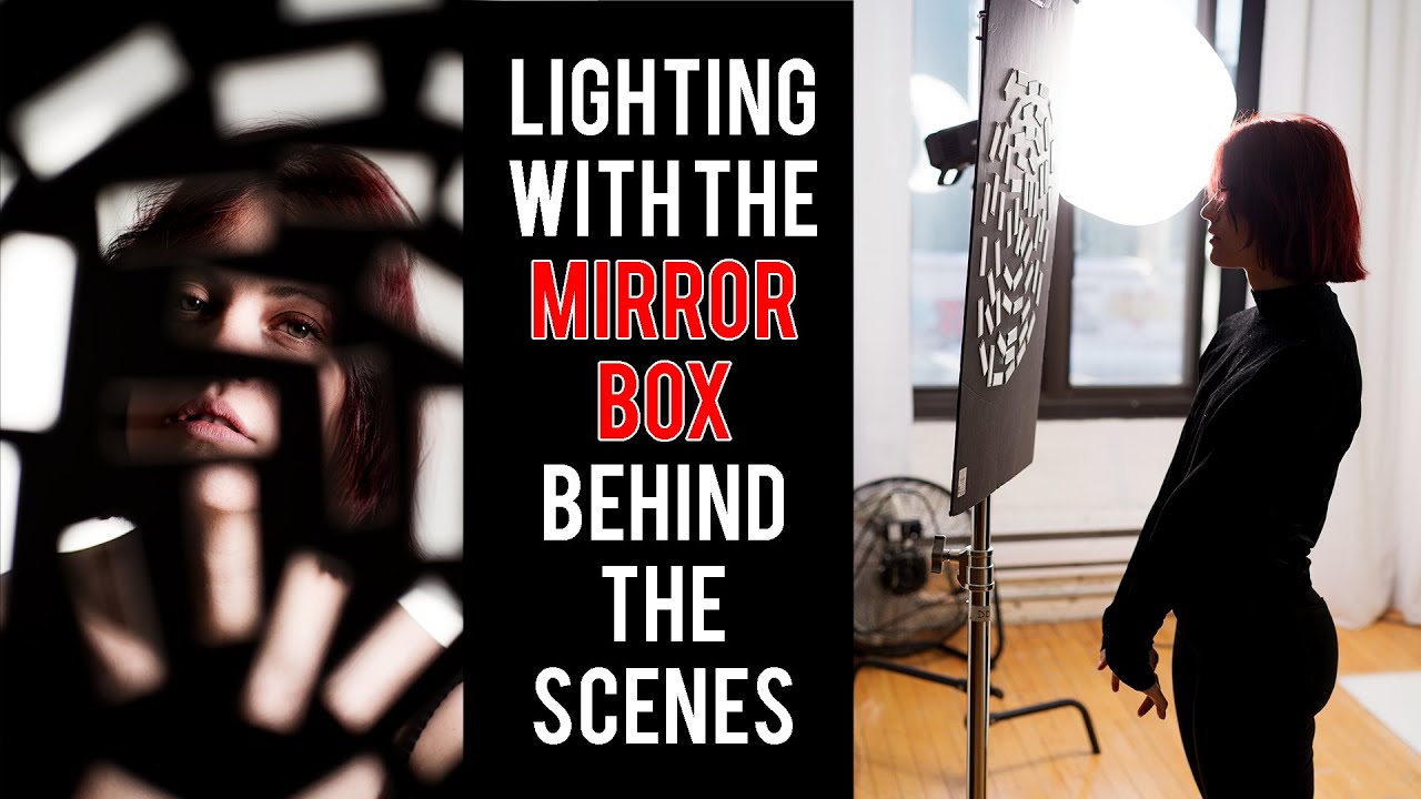 10 Greatest Facts About Lighting with a Mirror Box || Behind The Scenes ...