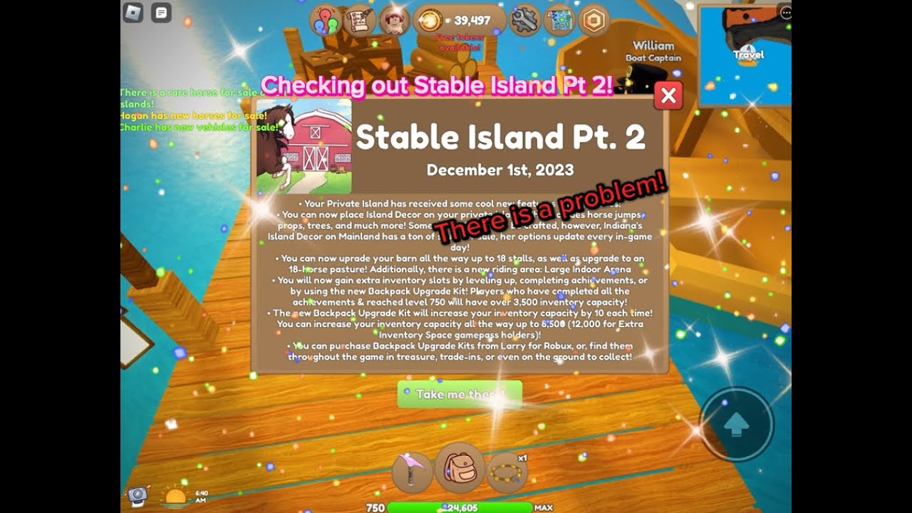 Checking out Stable Island Pt.2! - YouTube
