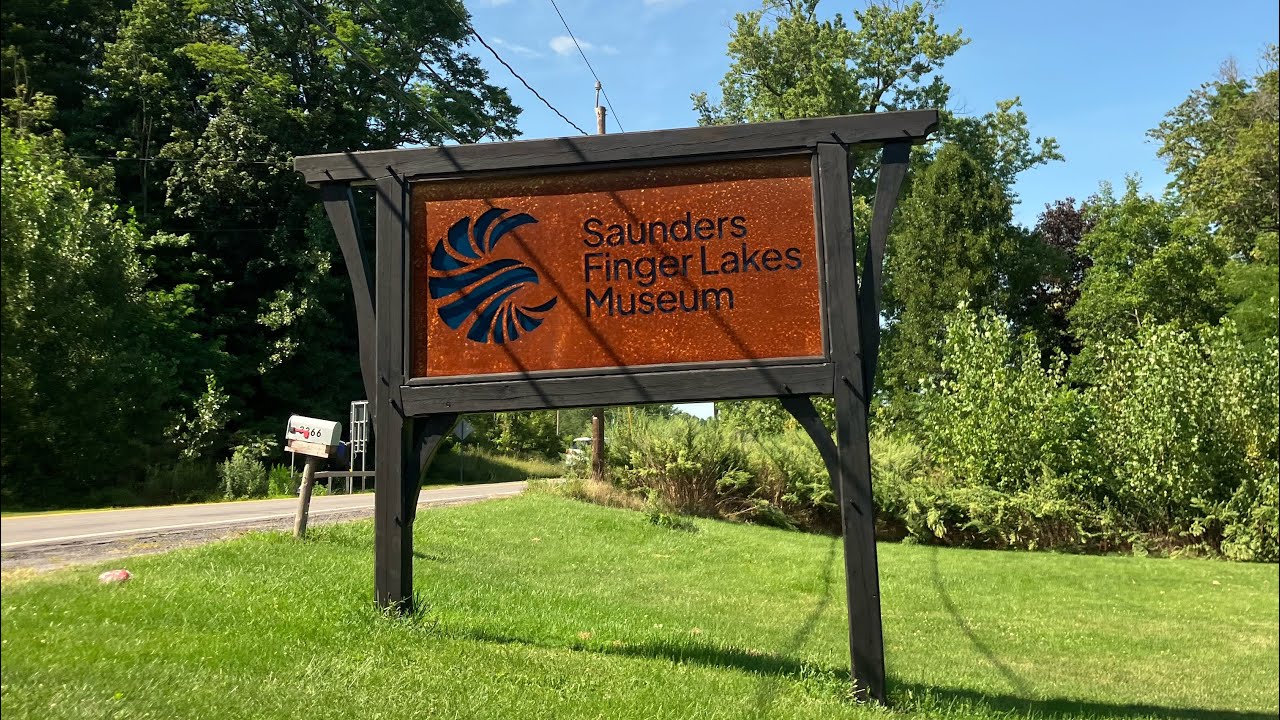 Saunders finger lakes museum in branchport New York - YouTube
