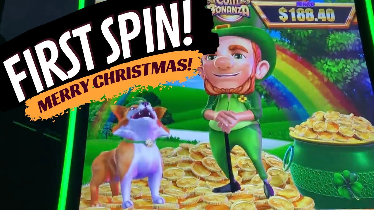 First Spin (big) WIN!! on Lucky O'Reilly Coin Bonanza Slot Machine ...