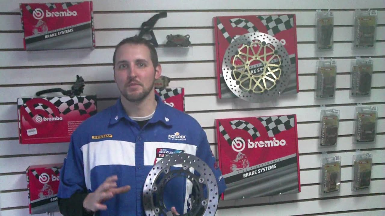 Brembo HP Front Brake Rotors - YouTube