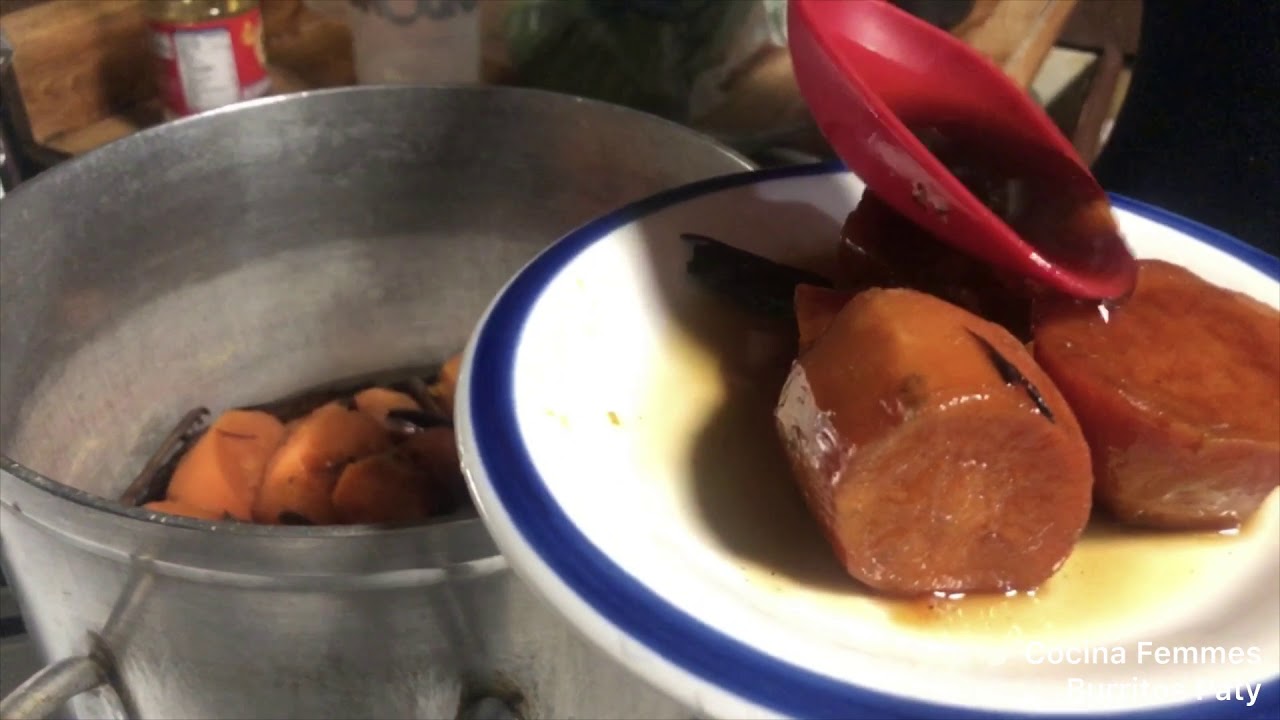 camote con leche - la cocina de paty cocina femmes - YouTube