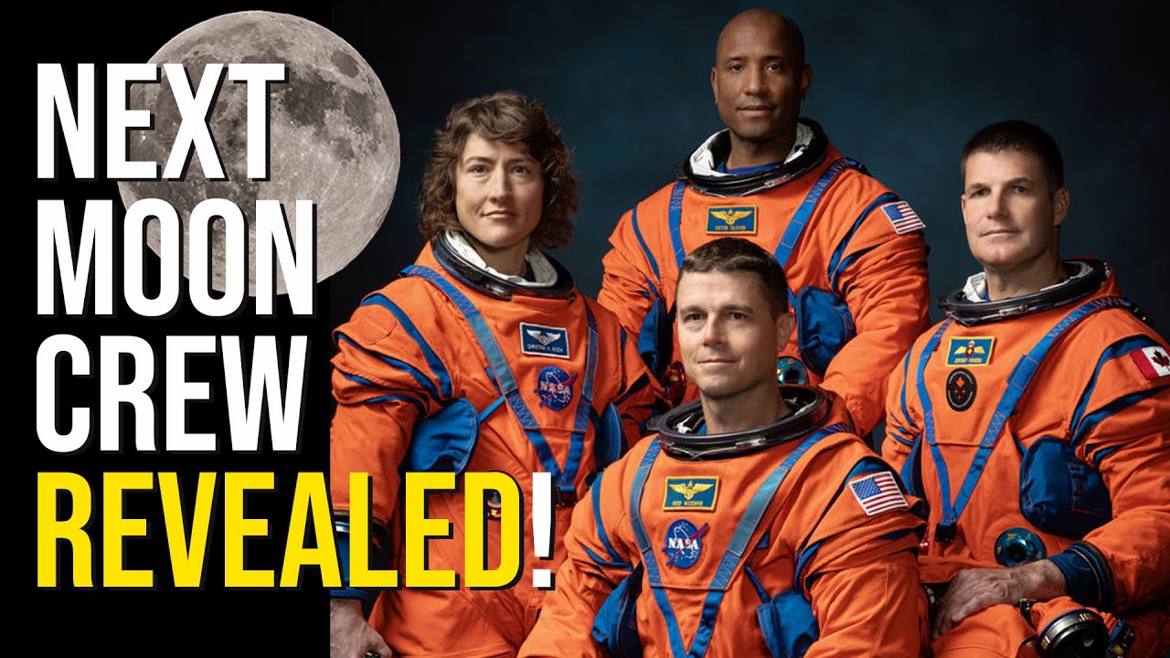 NASA REVEALED THE NEXT CREW GOING TO THE MOON! (FIRST IN 50 YEARS ...