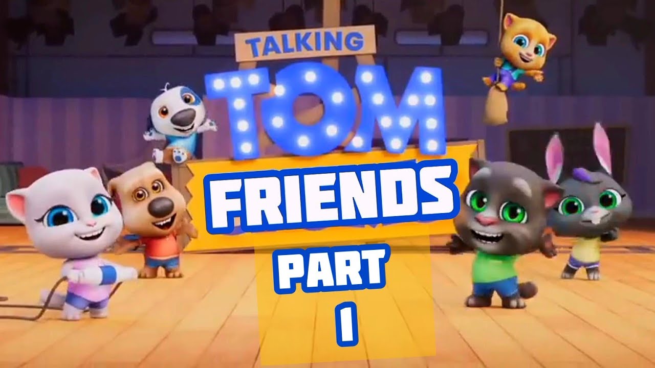 my talking tom friends cartoon game cartoon video games my talking tom ...