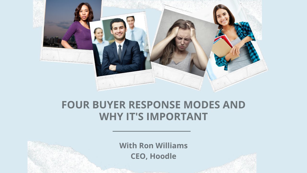 Four Buyer Response Modes And Why It's Important - YouTube