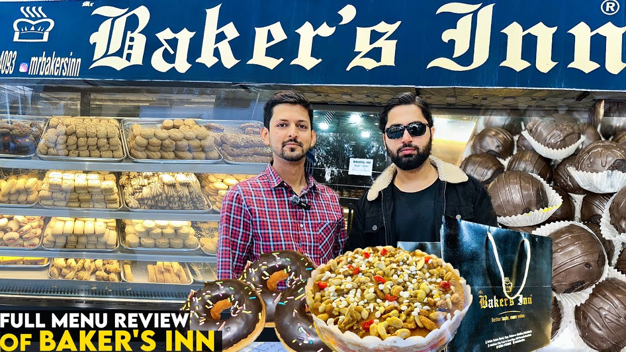 Full Menu Review Of Baker's inn Faisalabad | Most Famous Bakery In ...