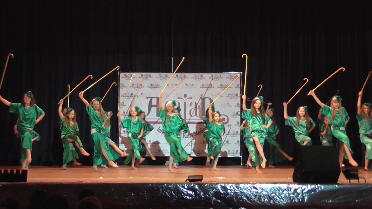 Саиди формейшн Raqs Studio "Amjad" рук. Ольга Ахапкина - YouTube