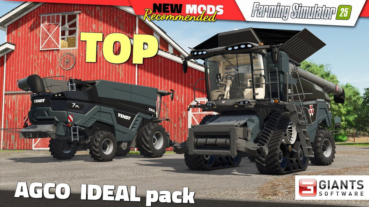 FS25 | AGCO IDEAL Pack (by GIANTS) - Farming Simulator 25 Mods Review ...