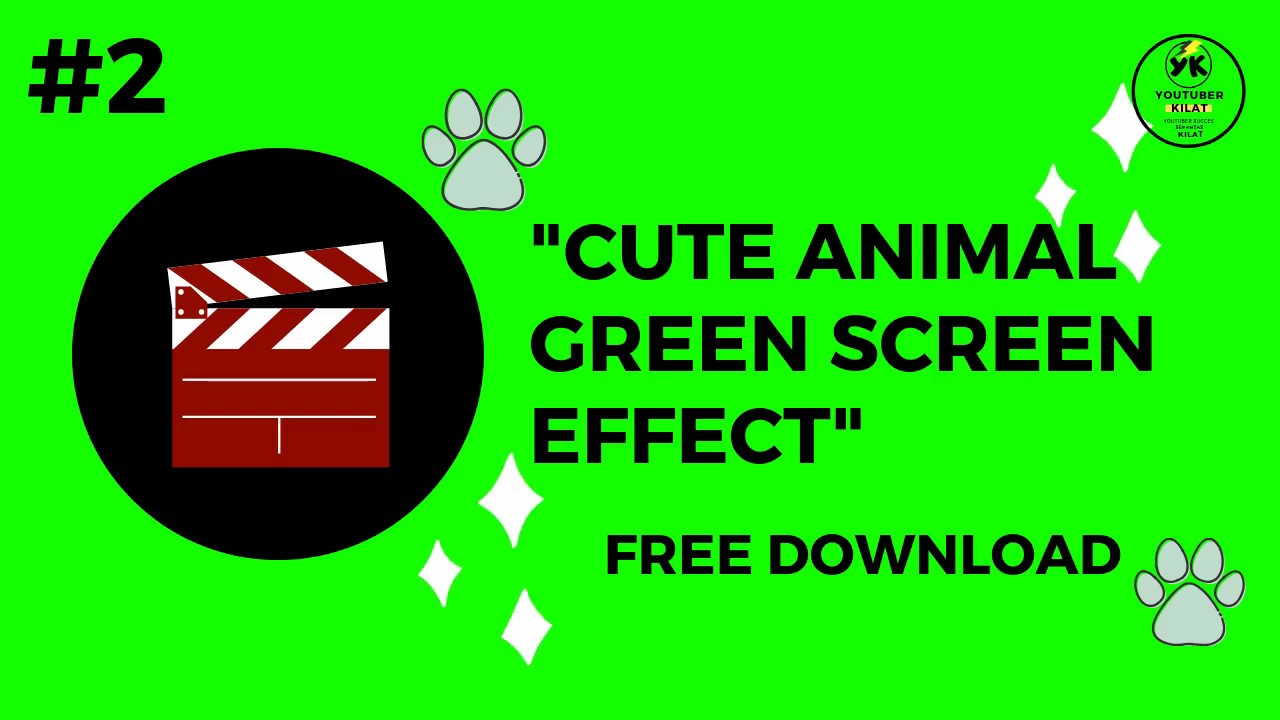 CUTE ANIMAL Green Screen Effect 2020 + #3 Free Download - YouTube