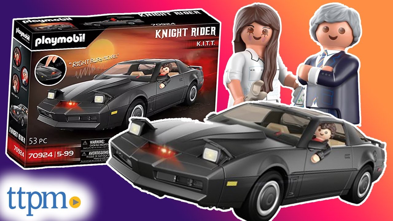 Knight Rider K.I.T.T. Set from Playmobil Review! - YouTube