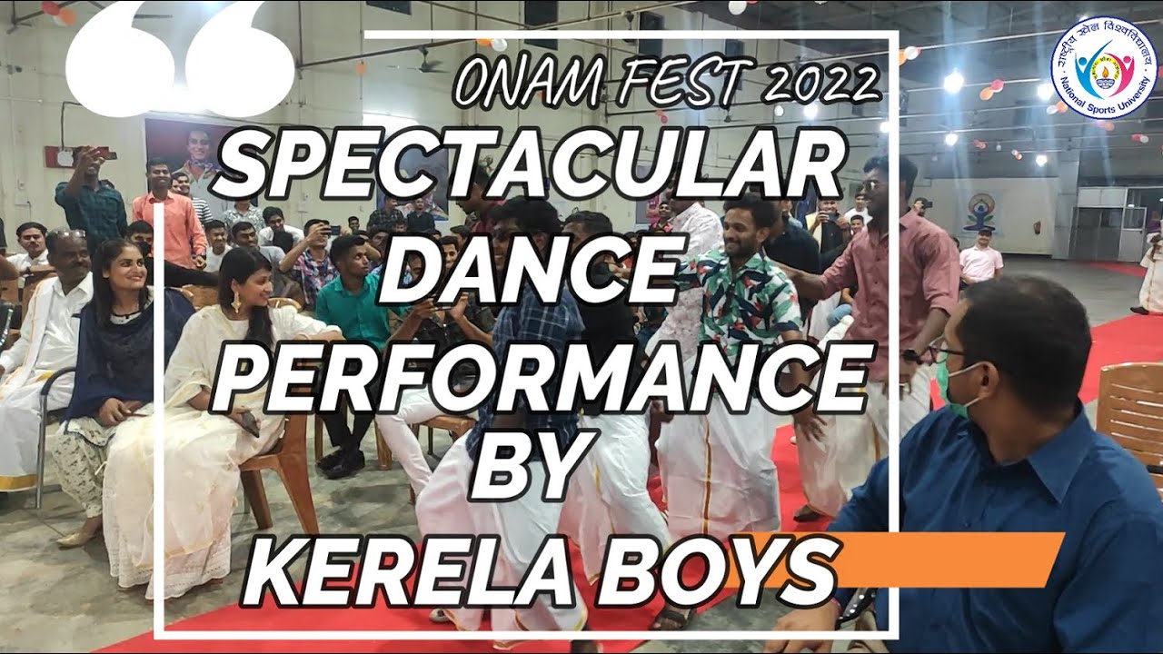 Spectacular Dance Performance || Onam Festival 2022 - YouTube