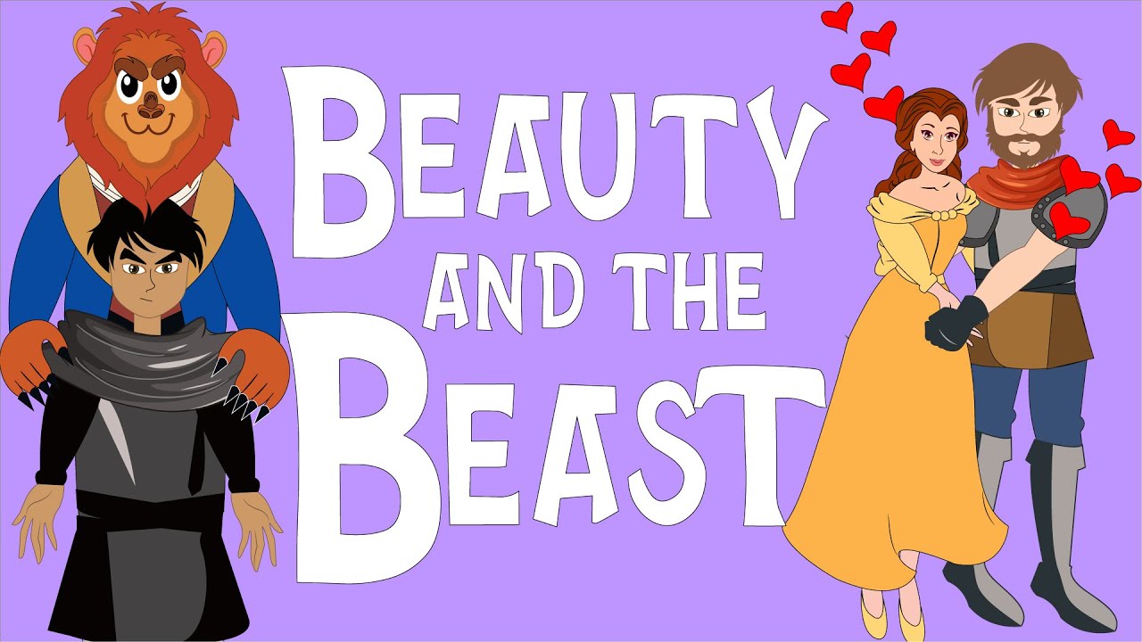 BEAUTY AND THE BEAST - English Stories | Learning Stories for Kids ...