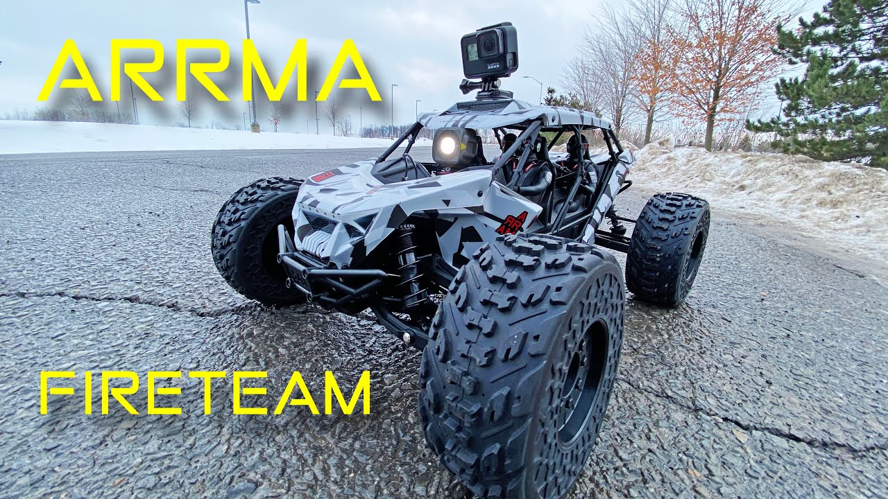 ARRMA Fireteam - 1/7th Scale RC Car - Quick Look - YouTube