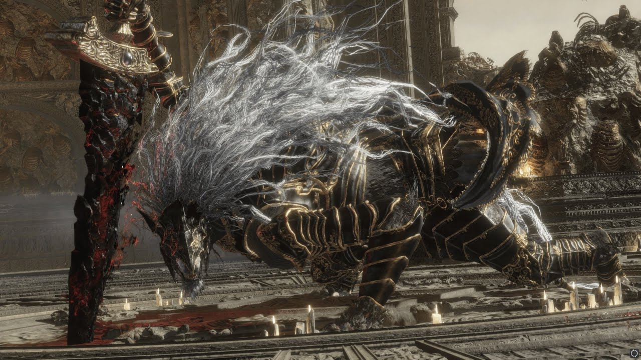 Elden Ring - Maliketh, the black blade bossfight - YouTube