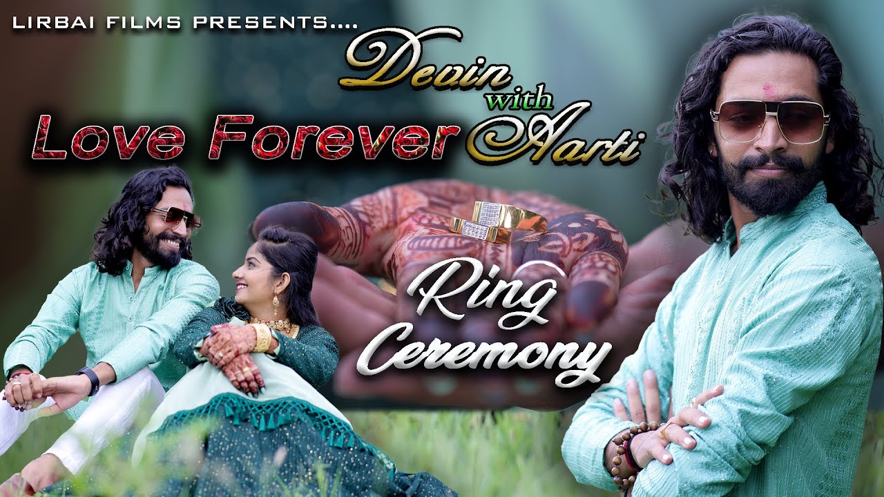 DEVIN ODEDARA WITH AARTI || ENGAGEMENT HIGHLIGHT 2023 || RING CEREMONY || @LirbaiFilmsofficial ...