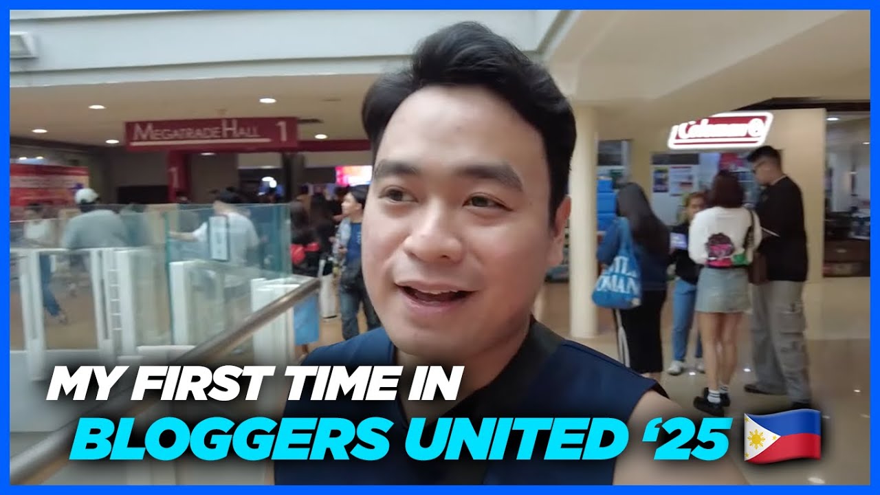 OMG! My First Bloggers United Journey with JM Banquicio at SM Megamall! 🇵🇭 | Nico Dormis - YouTube