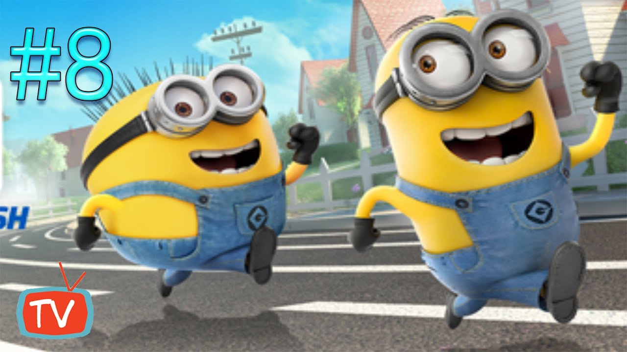 Despicable Me Minions Rush Gameplay for Kids Level 8 - YouTube