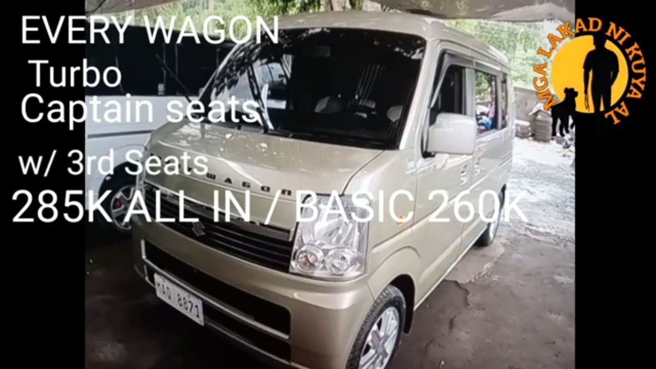 EVERY WAGON BASIC SET UP TURBO ENGINE SURPLUS MIN VAN BY DODONG LAAGAN ...