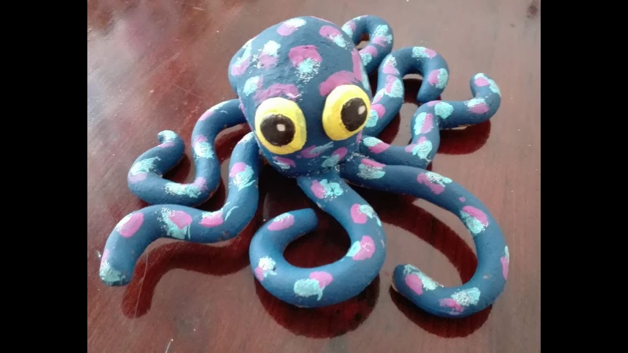 Salt Dough Octopus - YouTube