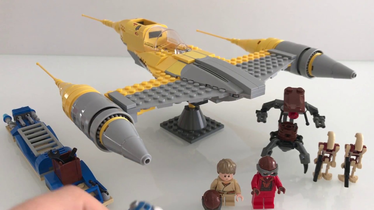 LEGO STAR WARS 7877 Naboo Starfighter (ITA) - YouTube