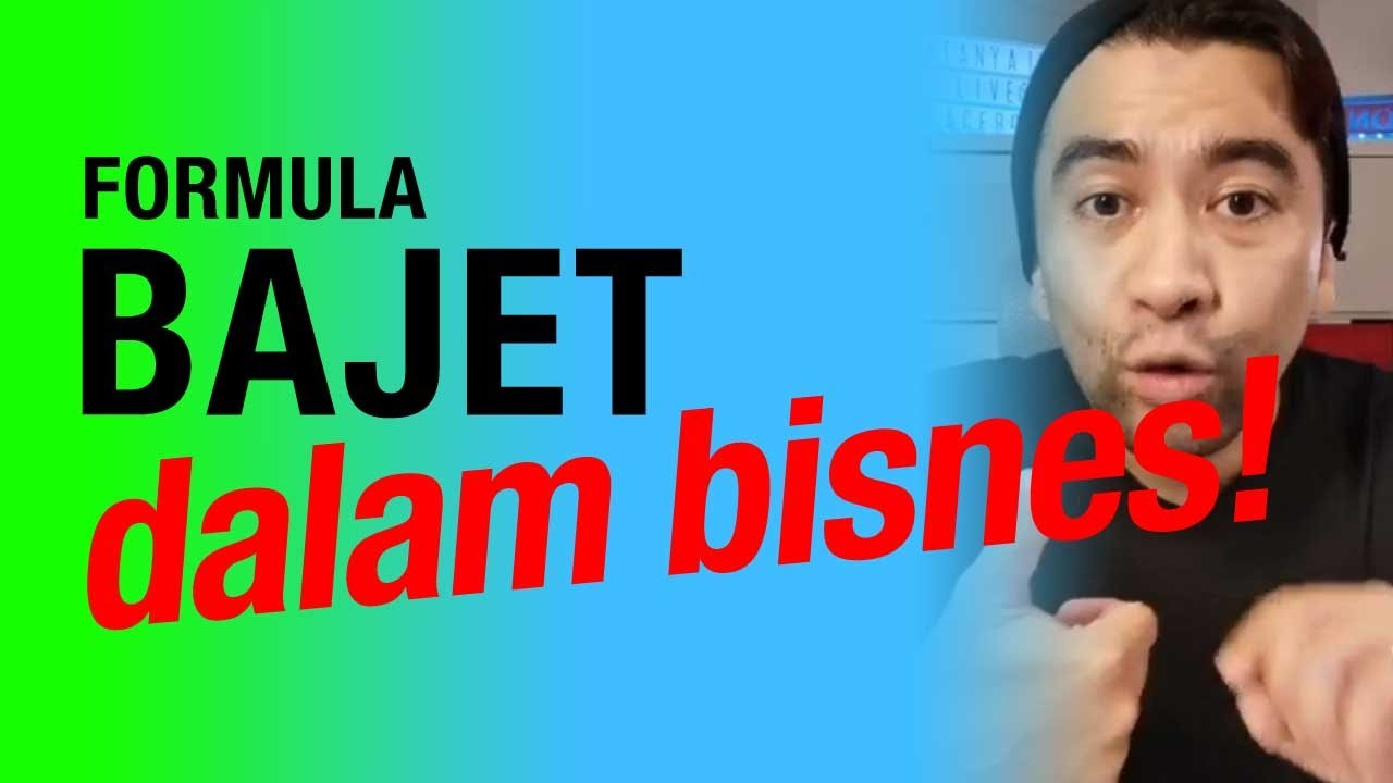 FORMULA BAJET dalam BISNES - YouTube