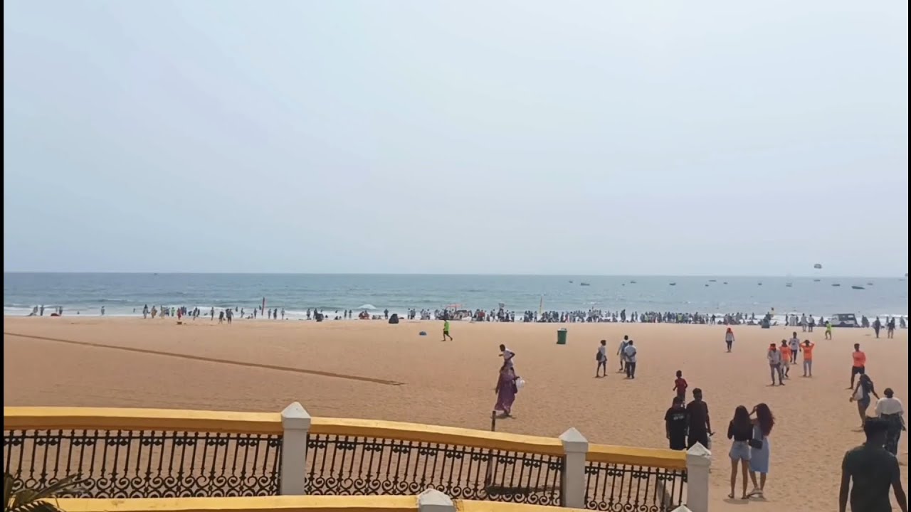 Calangute Beach Goa - YouTube