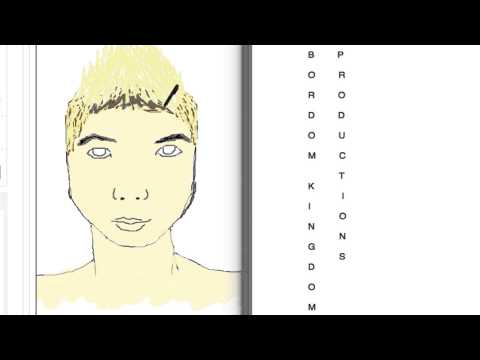 NU'EST Baekho Drawing :)