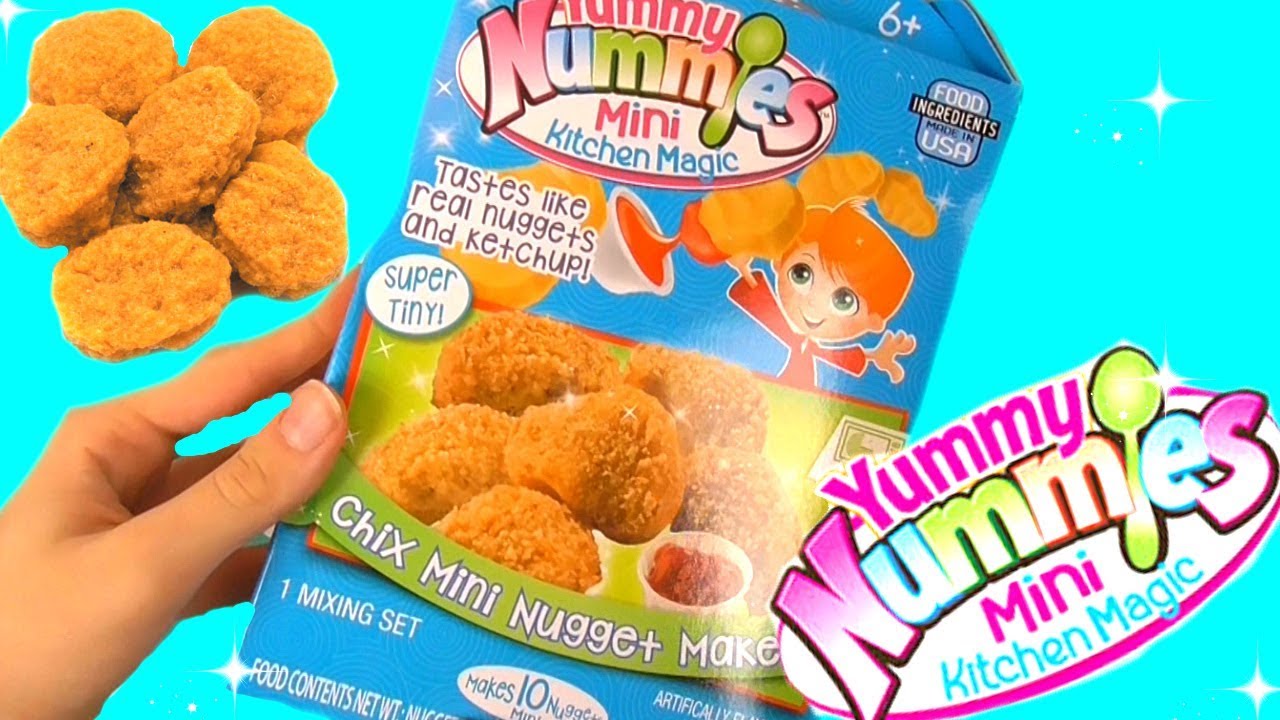 Yummy Nummies Mini Chicken Nuggets Maker DIY Food for Kids - YouTube