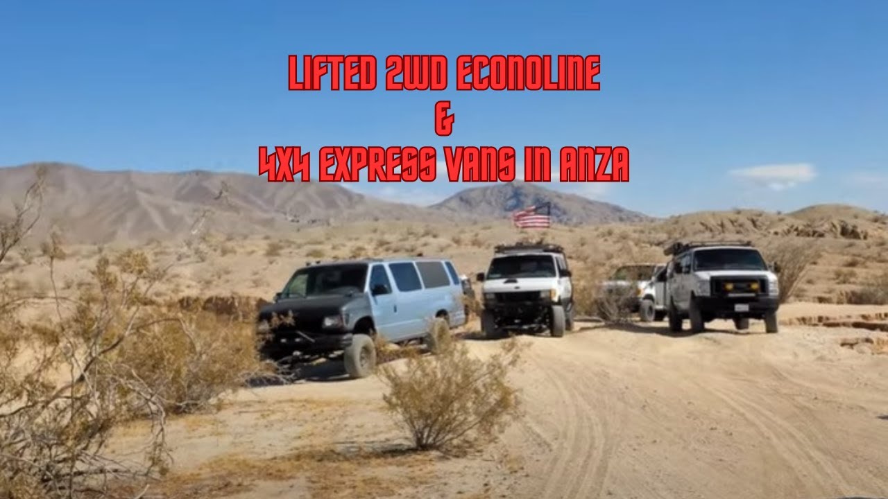 Lifted Van meet November 2024 2wd Lifted Econolines & 4x4 Chevrolet ...