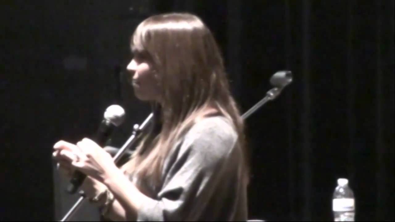 Columbine shooting survivor Crystal Miller at North Platte High School ...