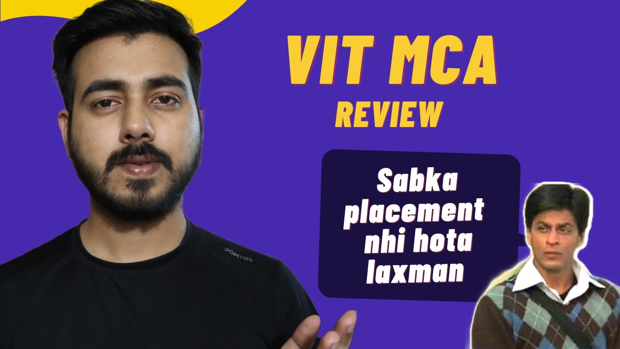 VIT MCA Review | I got super dream placement - YouTube